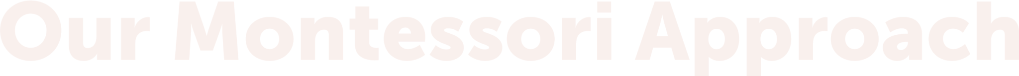 Montessori Method at The children’s house Malaysia